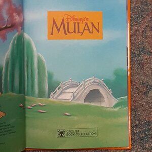 Disney | Other | Disneys Mulan Wonderful World Of Reading Hardcover ...